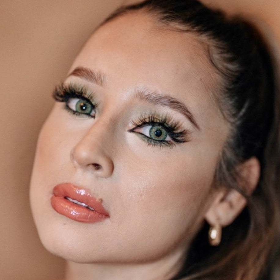 MB COSMETICS AMSTERDAM C-GREEN COLORED COSMETICS LENSES